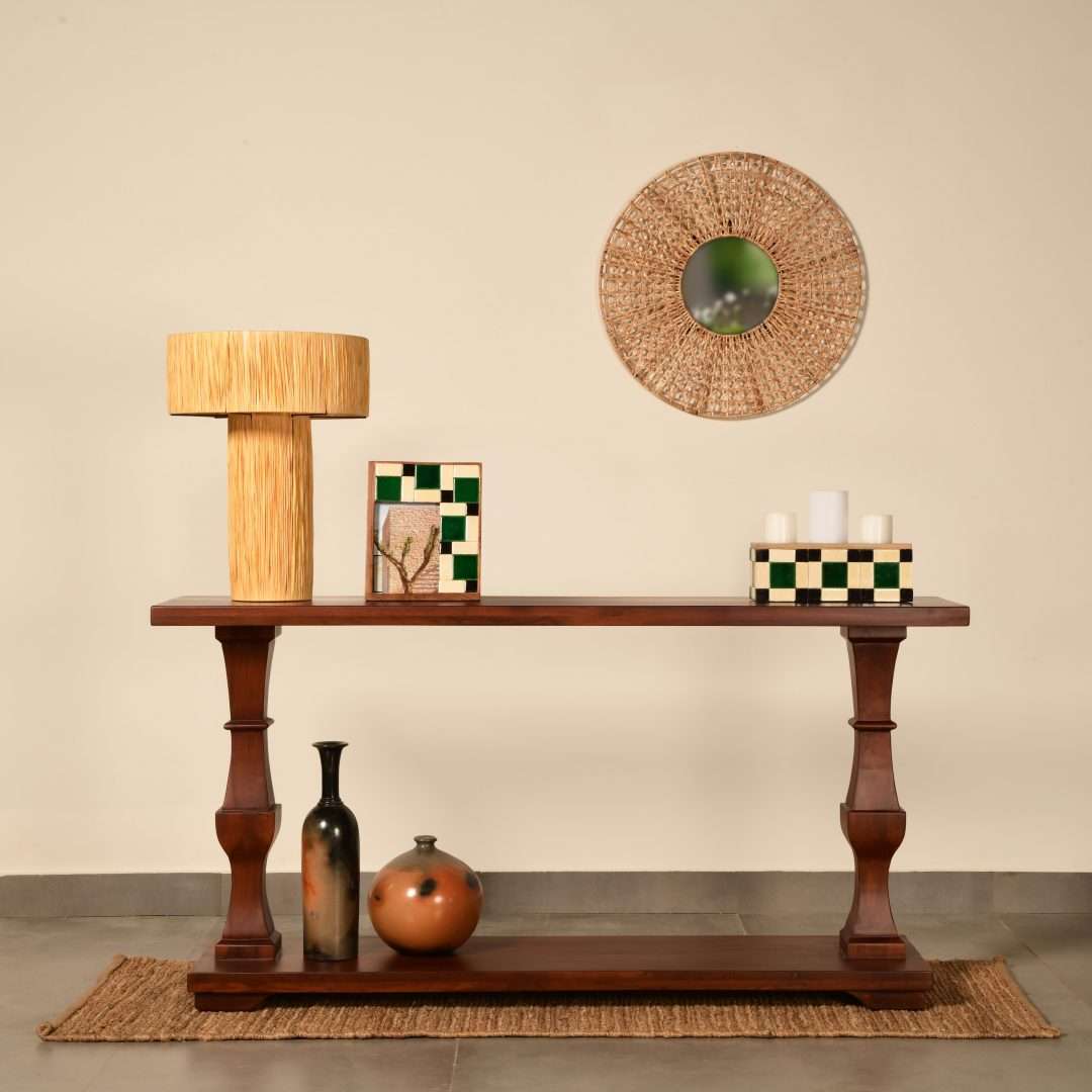 Noir Colonial Style Console – Archizy