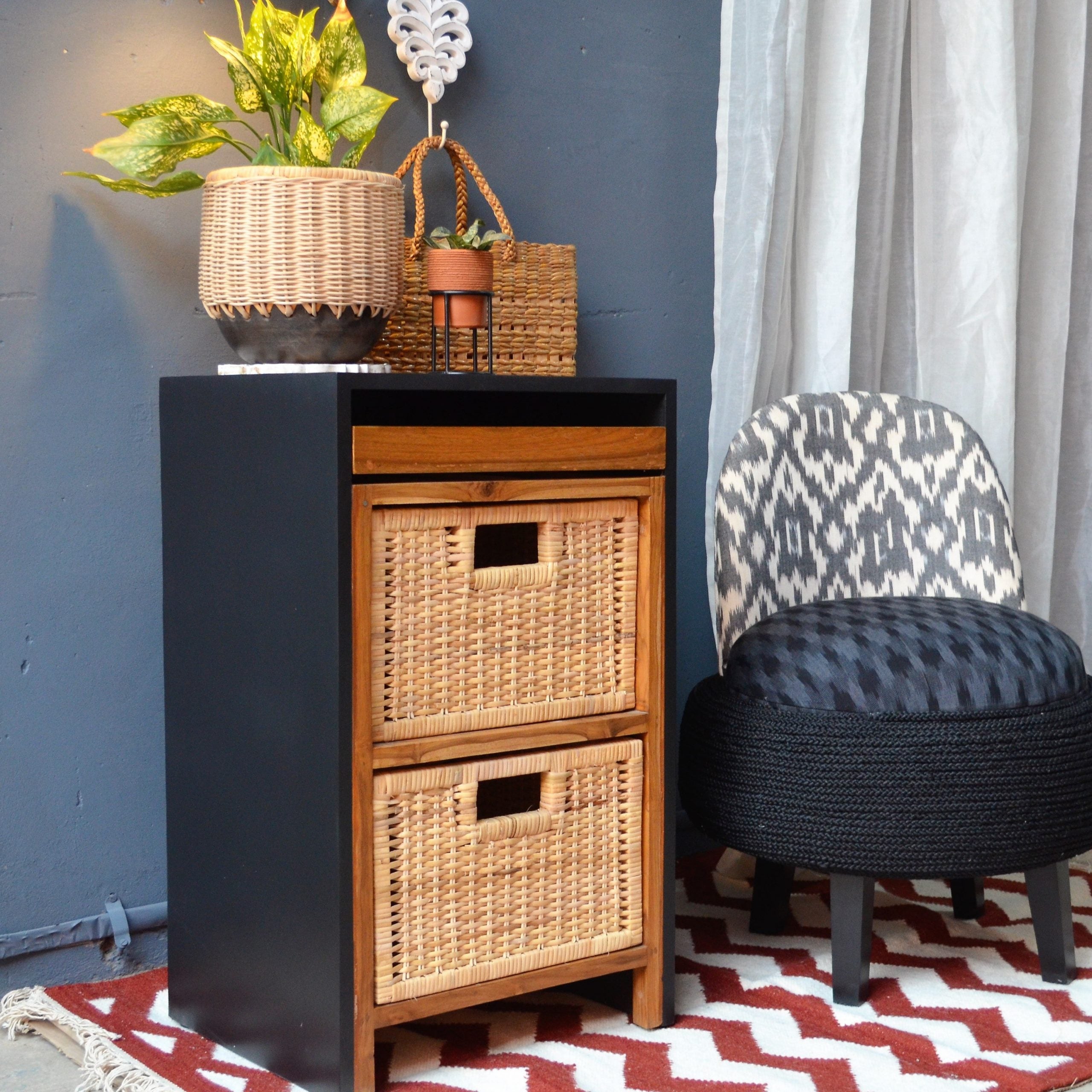 Modern Natural Basket Cabinet – Archizy