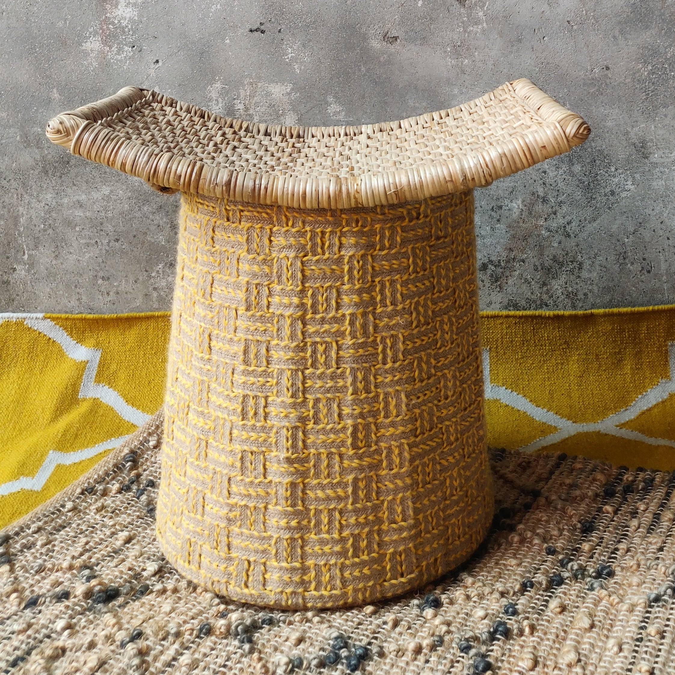 Freesia Cane Ottoman – Archizy